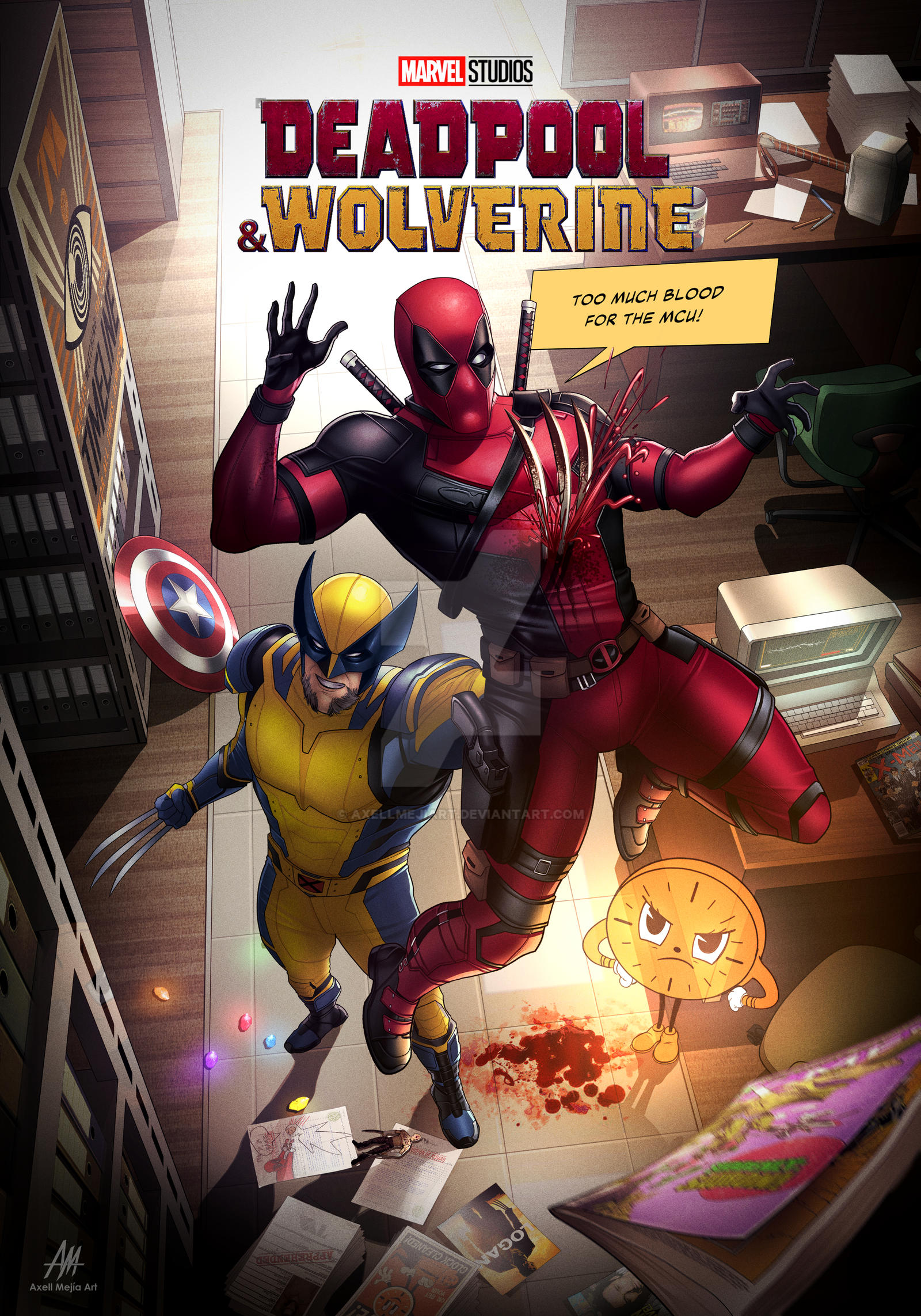 Marvel Fans Buzz with Theories About Deadpool 3's Wolverine, Drawing Insights from X-Men '97